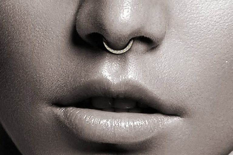 Nouveau ! Le faux piercing septum, coup de cœur de la rédaction ...
